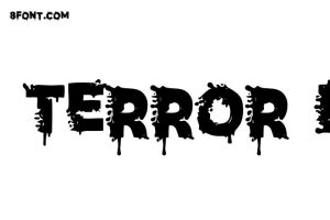 Terror Letter Font - Free Font Download