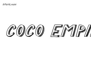 COCO EMPIRE Font - Free Font Download