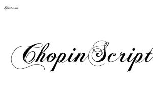 ChopinScript Font - Free Font Download