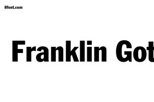 Franklin Gothic Condensed Font - Free Font Download