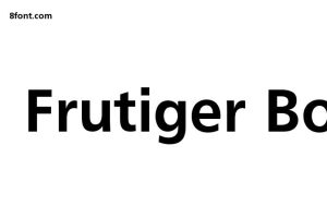 Frutiger Bold Font - Free Font Download