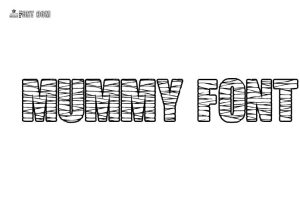 MUMMY Font - Free Font Download
