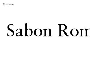 Sabon Roman Font - Free Font Download