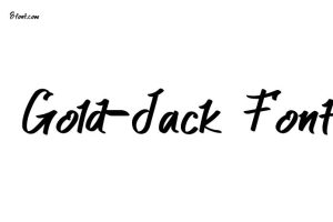 Gold-Jack Font - Free Font Download