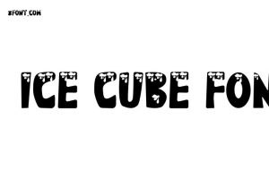 Ice Cube Font - Free Font Download