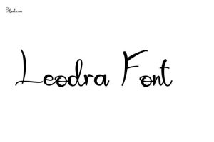 Leodra Font - Free Font Download