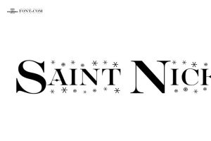 Saint Nicholas PERSONAL Regular Font - Free Font Download