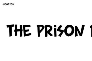 The Prison Font - Free Font Download