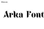 Arka Font - Free Font Download