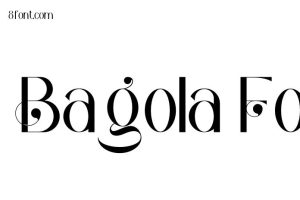 Bagola Font - Free Font Download