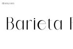 Barieta Font - Free Font Download