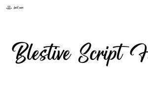 Blestive Script Font - Free Font Download