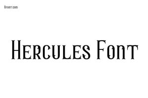 Hercules Font - Free Font Download