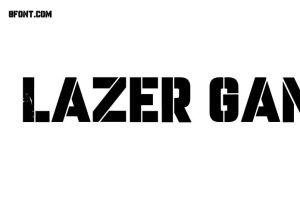 Lazer Game Zone Font - Free Font Download