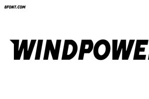 Windpower Font - Free Font Download