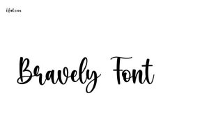 Bravely Font - Free Font Download