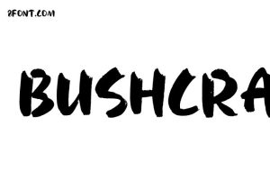 Bushcraft Font - Free Font Download