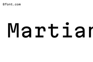 Martian Mono Font Family - Free Font Download