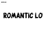 Romantic Love Font - Free Font Download