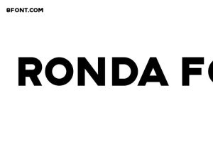 Ronda Font - Free Font Download
