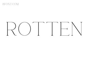 Rotten Font - Free Font Download