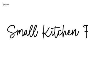 Small Kitchen Font - Free Font Download
