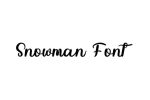 Snowman Font - Free Font Download