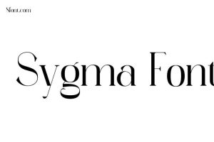 Sygma Font - Free Font Download