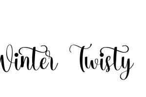 Winter Twisty Font - Free Font Download