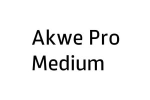 Akwe Pro Medium Font - Free Font Download