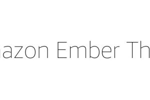 Amazon Ember Thin Font - Free Font Download