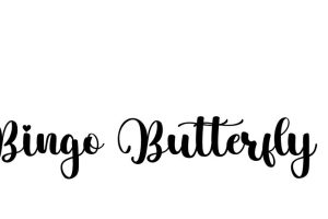 Bingo Butterfly Font - Free Font Download
