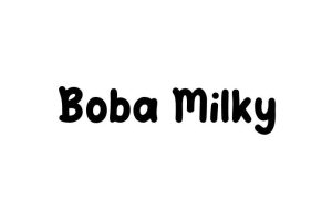 Boba Milky Font - Free Font Download