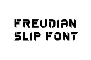 Freudian Slip Font - Free Font Download