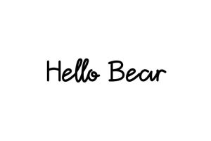 Hello Bear Font - Free Font Download