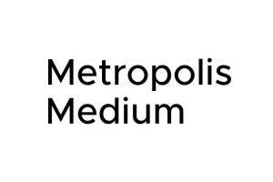 Metropolis Medium Font - Free Font Download