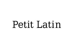 Petit Latin Font - Free Font Download