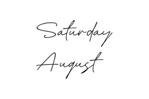 Saturday August Font - Free Font Download