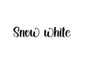 Snow white Font - Free Font Download