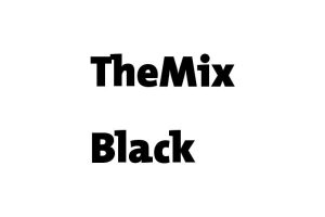 TheMix Black Font - Free Font Download