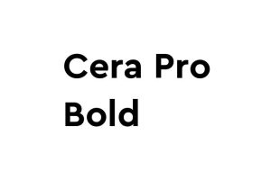 Cera Pro Bold Font - Free Font Download