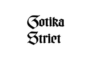 Gotika Strict Font - Free Font Download