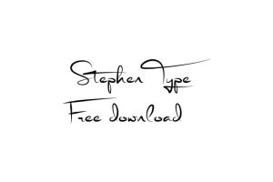 Stephen Type Font Free download - Free Font Download