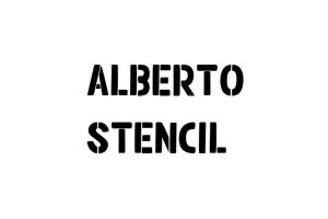 Alberto Stencil Font - Free Font Download