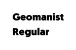 Geomanist Regular Font - Free Font Download