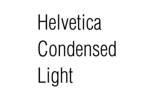 Helvetica Condensed Light Font - Free Font Download