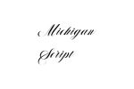 Michigan Script Font - Free Font Download