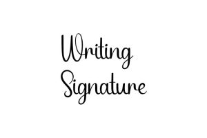 Writing Signature Font - Free Font Download