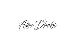 Abu Dhabi Font - Free Font Download