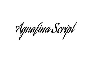 Aguafina Script Font - Free Font Download